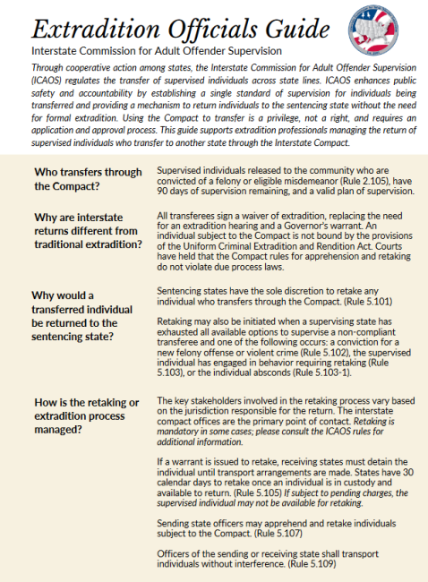 Quick Reference Guides | ICAOS